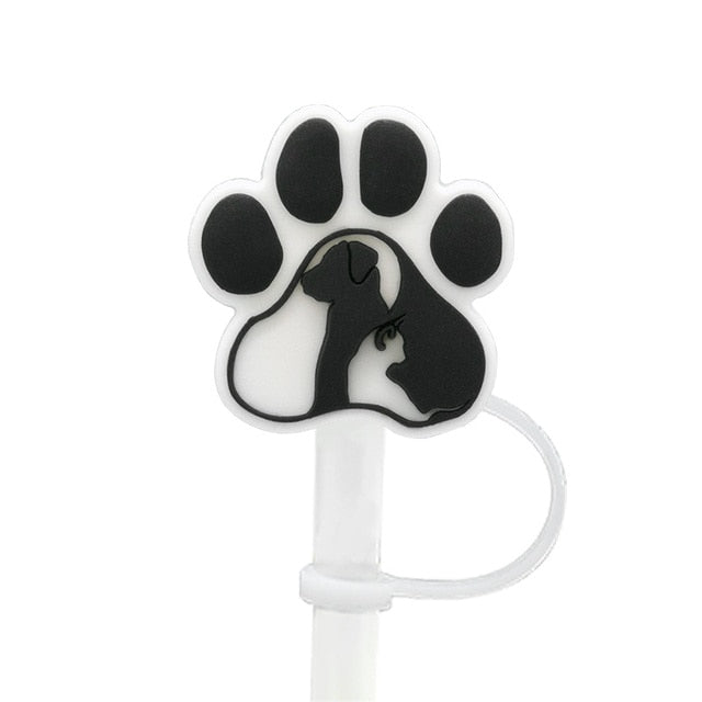 Paw Print Straw Toppers | The BumbleBead Company