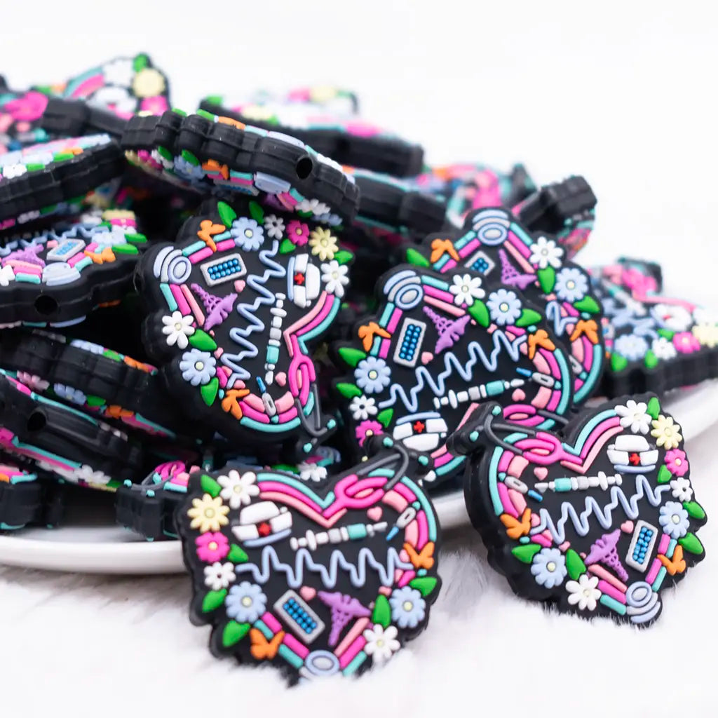 Medical Silicone focal bead accessory | The BumbleBead Company